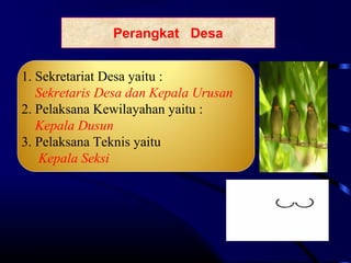 SOTK Pemerintah Desa | PPT