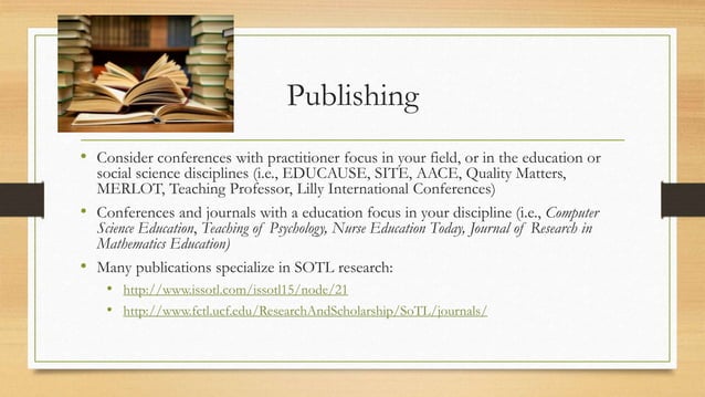 Introduction to SoTL Fall 2016 | PPT
