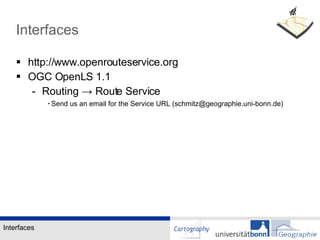 openrouteservice.org at sotm08 | ODP | Technology & Computing