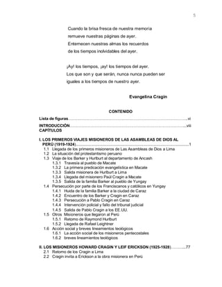 Soto, David. Inicios históricos de las Asambleas de Dios del Perú (1919 ...