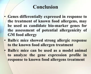 Mouse Model of Allergy | PPT | Allergies | Diseases and Conditions