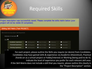 SoT profile guide for companies | PDF