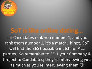 SoT profile guide for companies | PDF