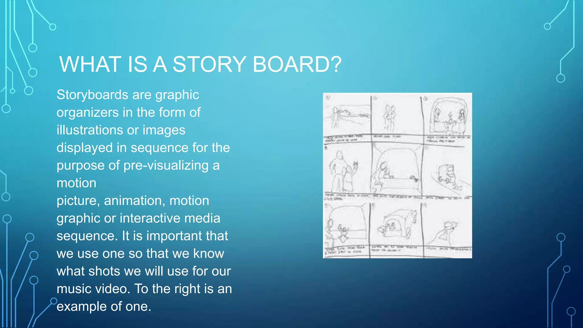 Story Board for Music Video | PPTX