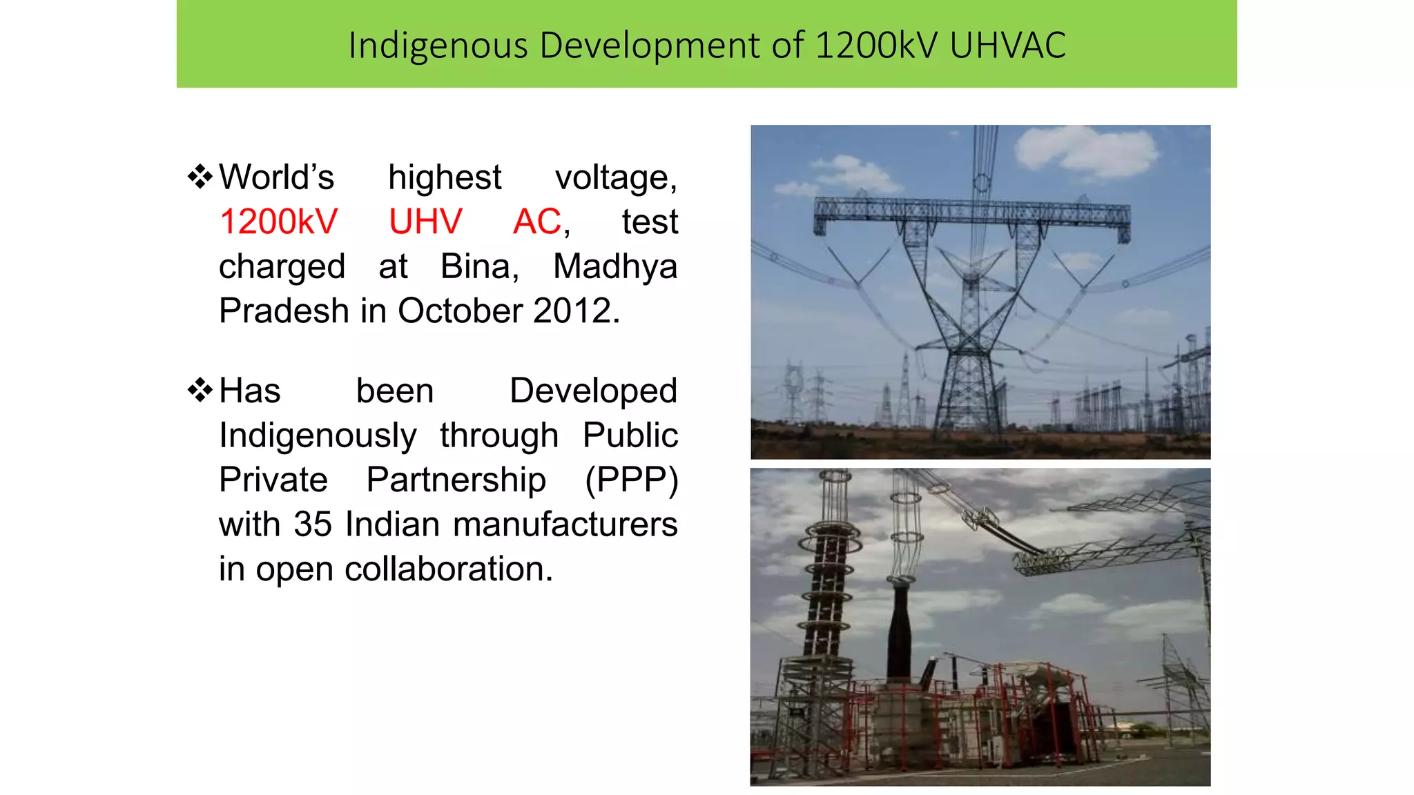 Structure of Transmission System in India | PPTX