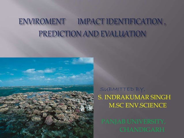EIA Methods | PPTX | Environment | Science