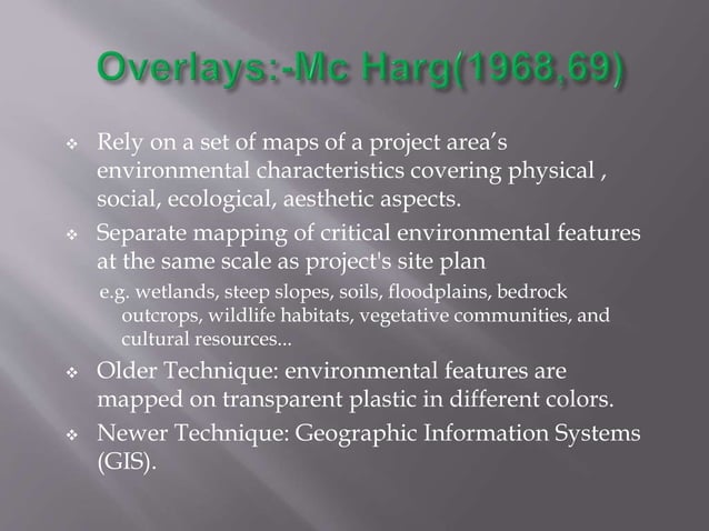 EIA Methods | PPTX | Environment | Science