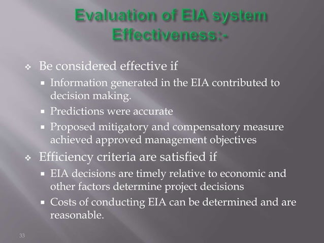 EIA Methods | PPTX | Environment | Science