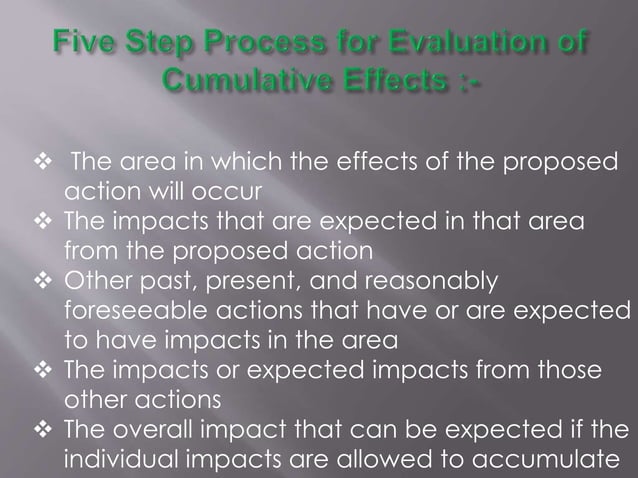 EIA Methods | PPTX | Environment | Science