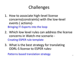 License DSL translation in COMPAS framework | PPTX | Computing ...