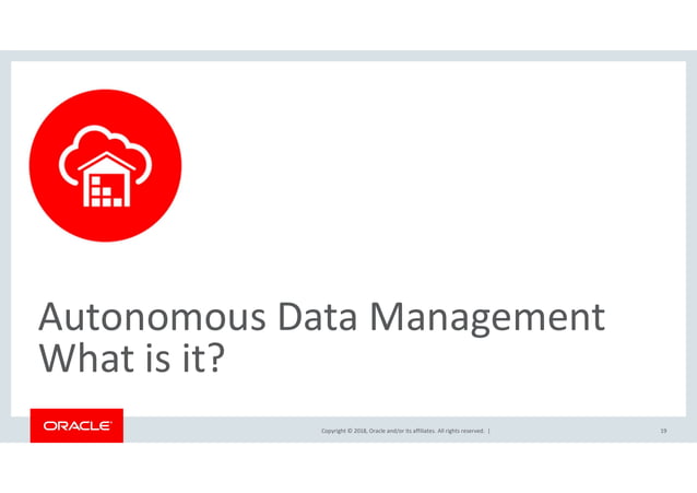 SOUG Day - autonomous what is next | PPT