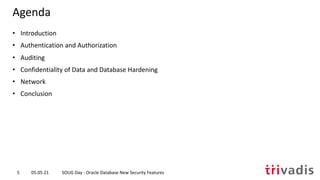SOUG Day Oracle 21c New Security Features | PDF