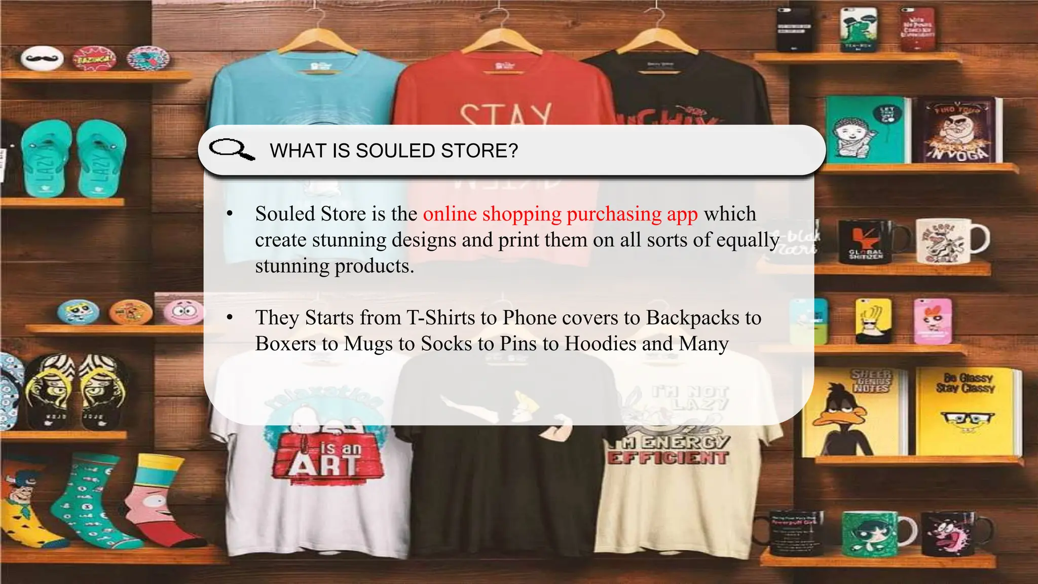 Souled store. | PPTX