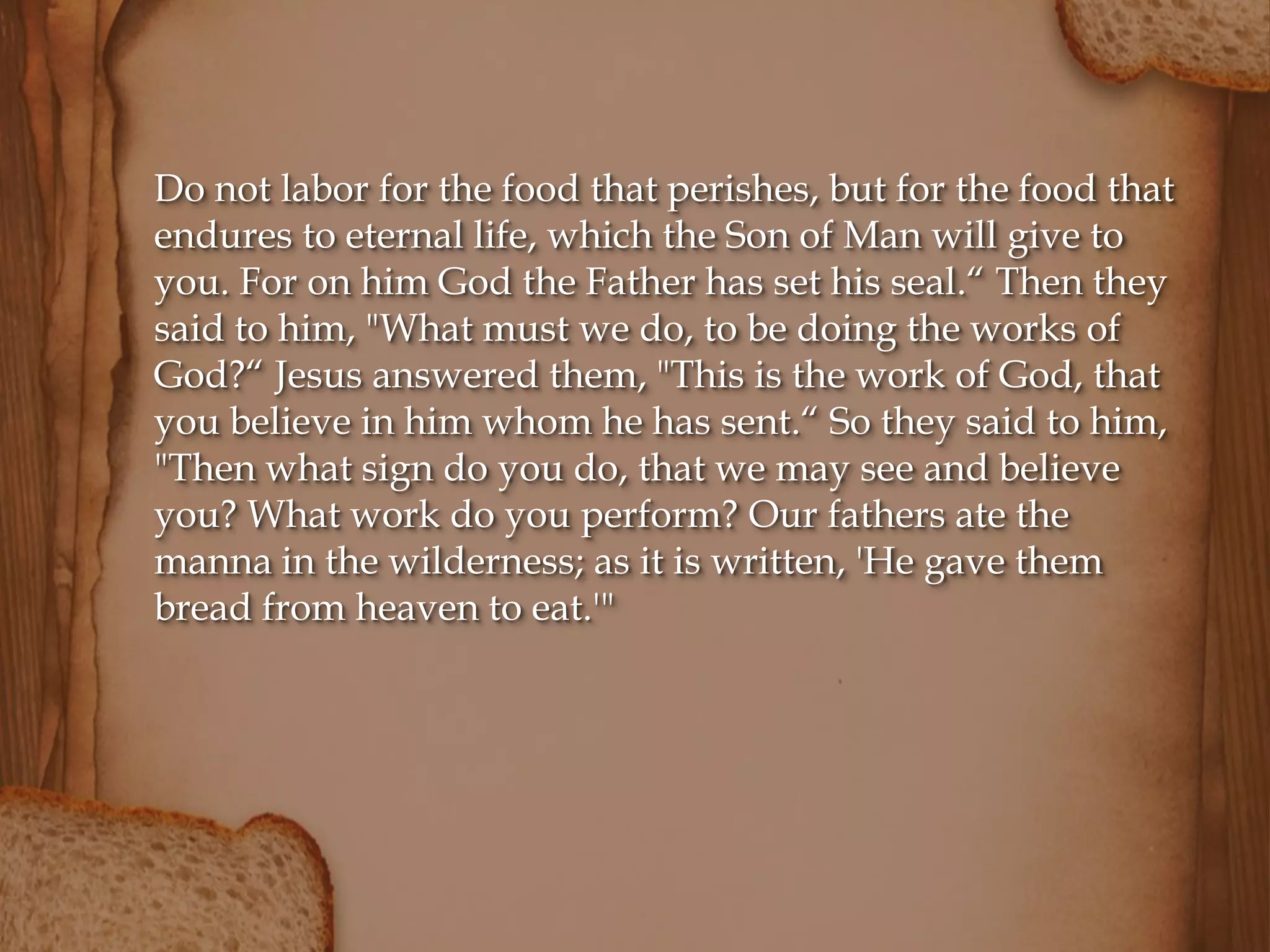 Soul Food Slides, 1/9/11 | PDF | Christianity | Religion & Spirituality