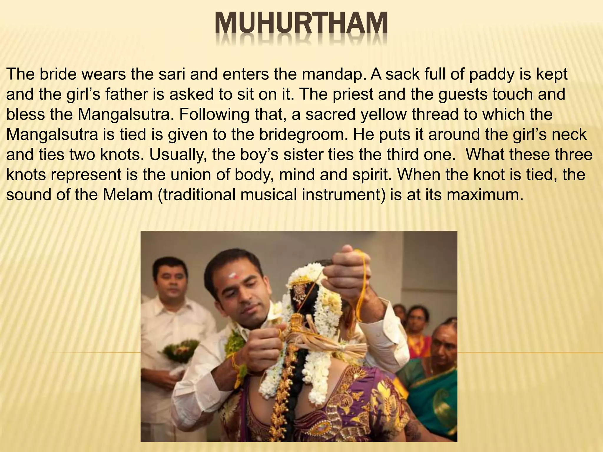 Soulful Rituals of the Tamil Wedding | PPTX