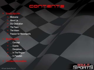 Soulo Sports - Company Profile | PPTX