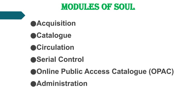 soul Software presentation and soul software notes b.lib. isc. | PPTX