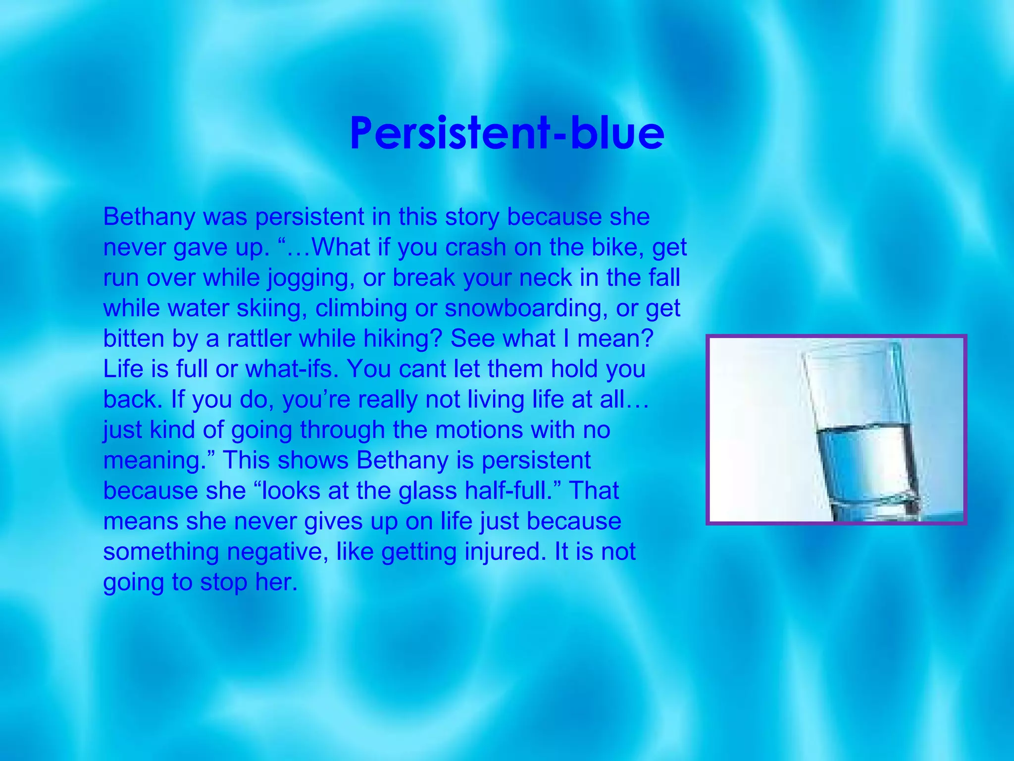 Bethany Hamilton Courage Project | PPT
