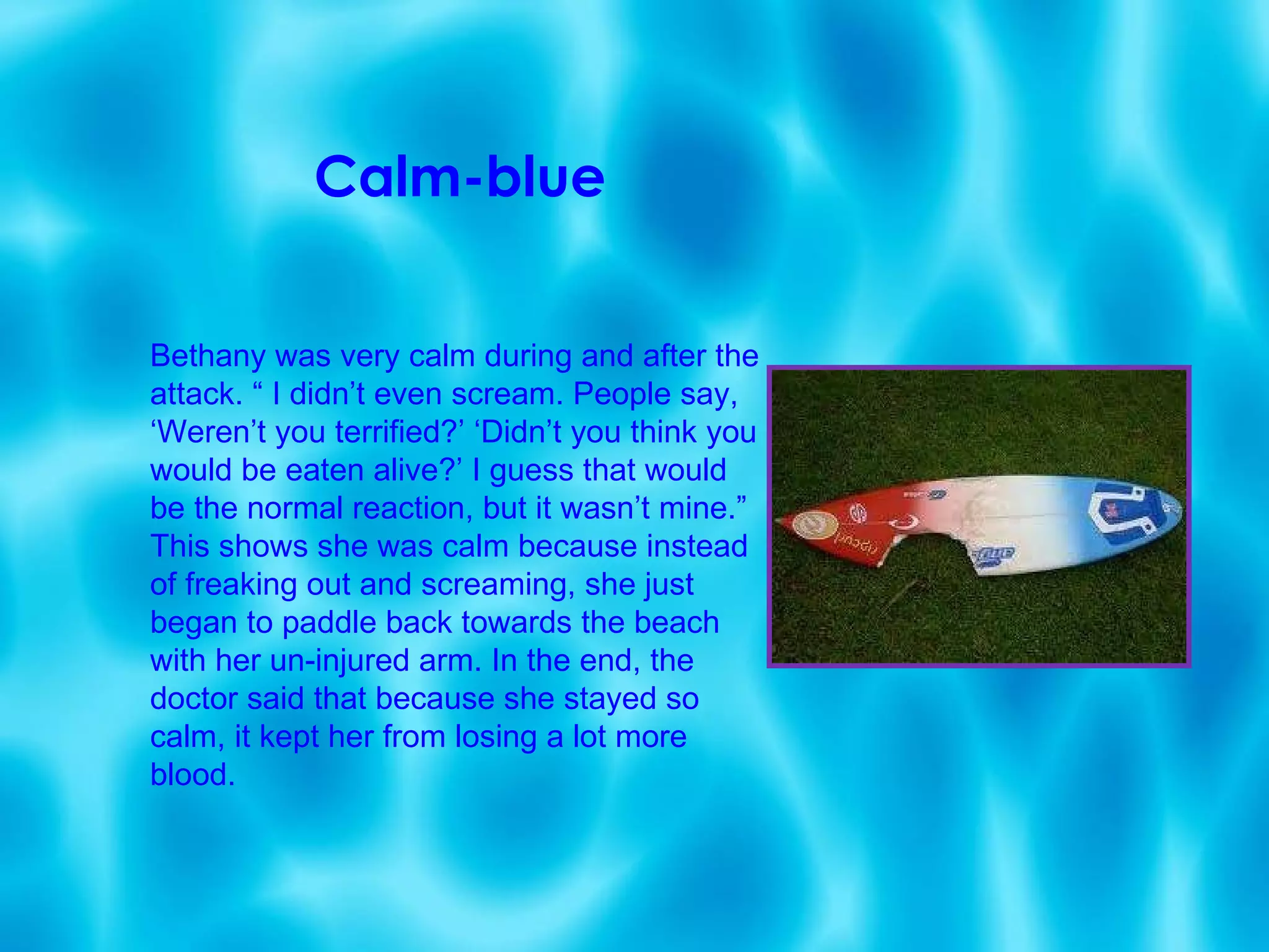 Bethany Hamilton Courage Project | PPT