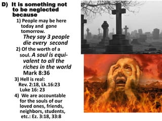 Soul winning or evangelism | PPTX