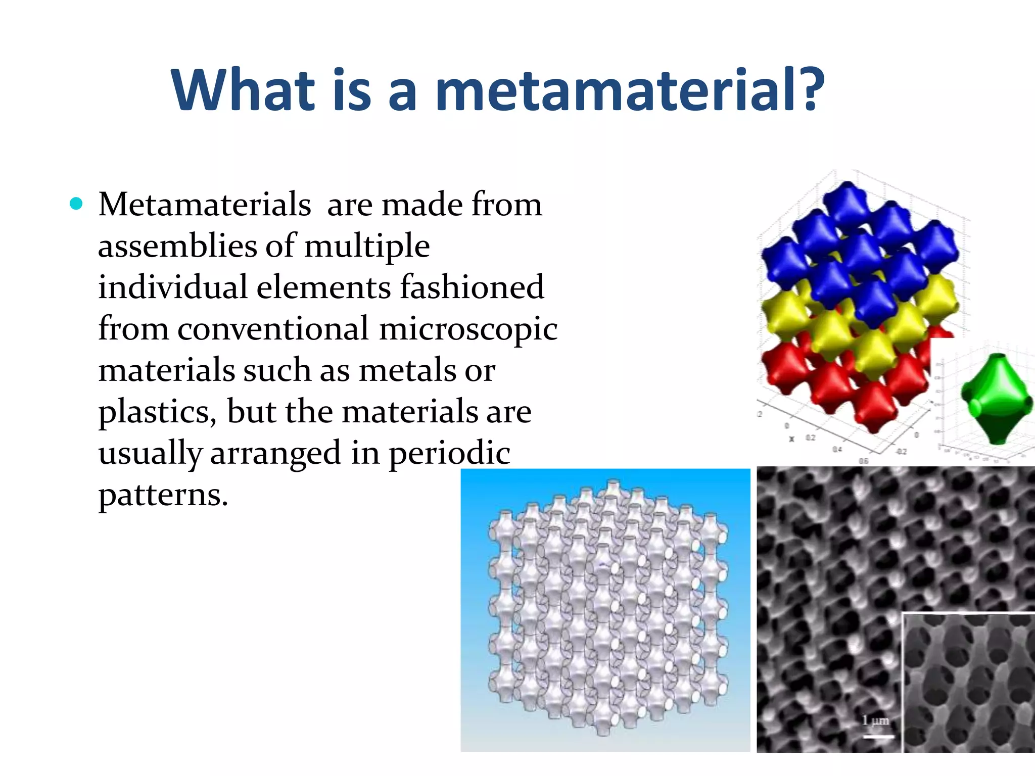 METAMATERIALS | PPTX