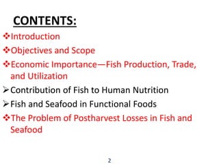 Post harvest handling and preservation of fresh fish and seafood | PPTX