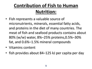 Post harvest handling and preservation of fresh fish and seafood | PPTX