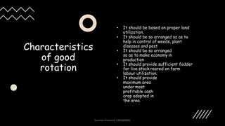 UTILITY AND IMPORTANCE OF CROP ROTATION BY Soumen pramanik | PPT