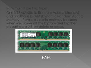 Soumenu Patra Presentation_Types of Memory.pdf