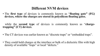CNT embedded MOS DEVICES for Memory Application | PPT