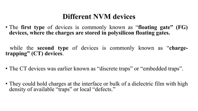 CNT embedded MOS DEVICES for Memory Application | PPT