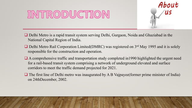 Delhi Metro Project Case Study | PPTX | Rail Travel | Travel Type