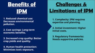 Integrated Pest Management (IPM)- Future to sustainable agriculture | PPT