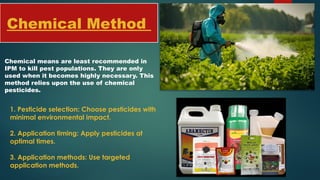 Integrated Pest Management (IPM)- Future to sustainable agriculture | PPT