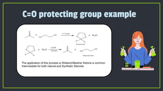 Protection and deprotection of carbonyl group .pptx