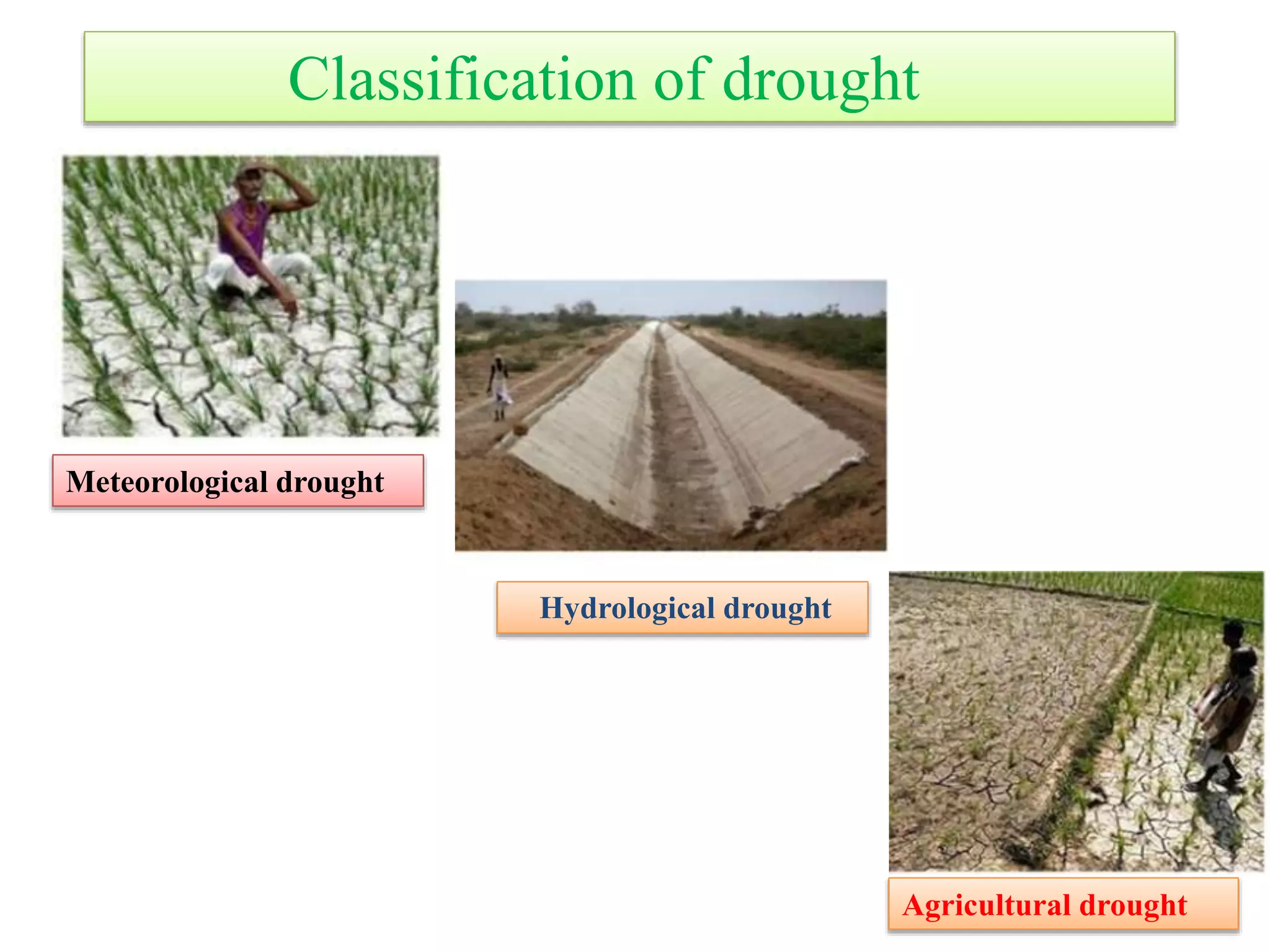 Soumya drought and its mitigation | PPTX