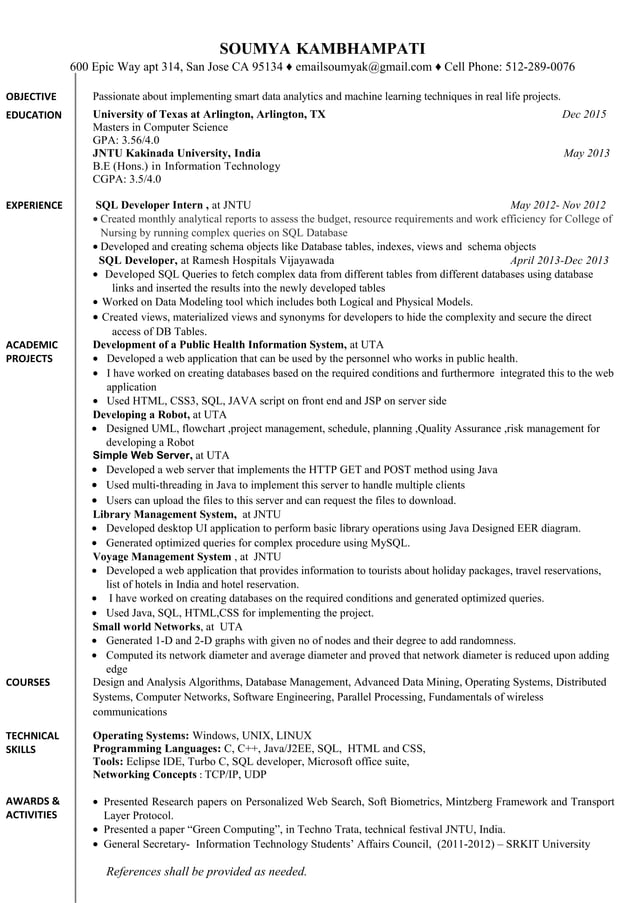 Soumya kambhapati resume_mar2016 | DOC