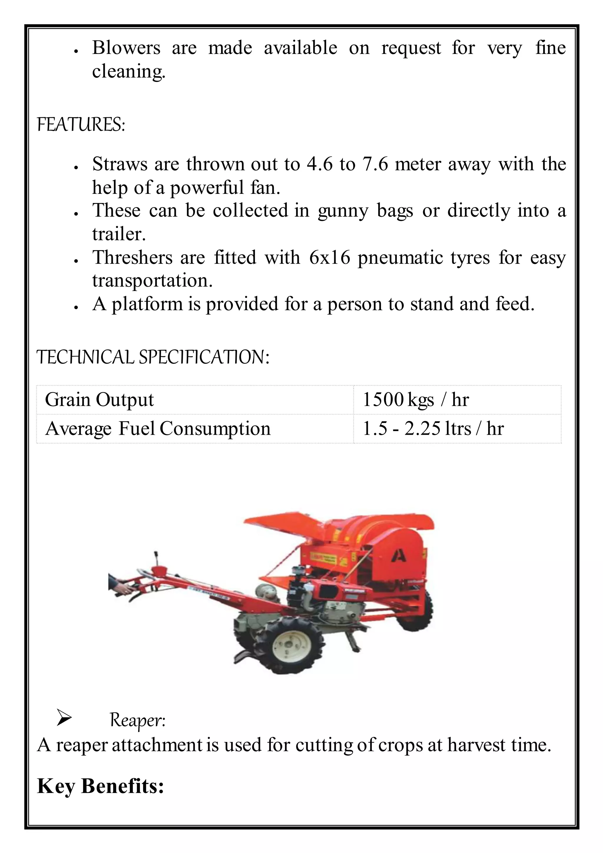 VST power tiller | DOCX