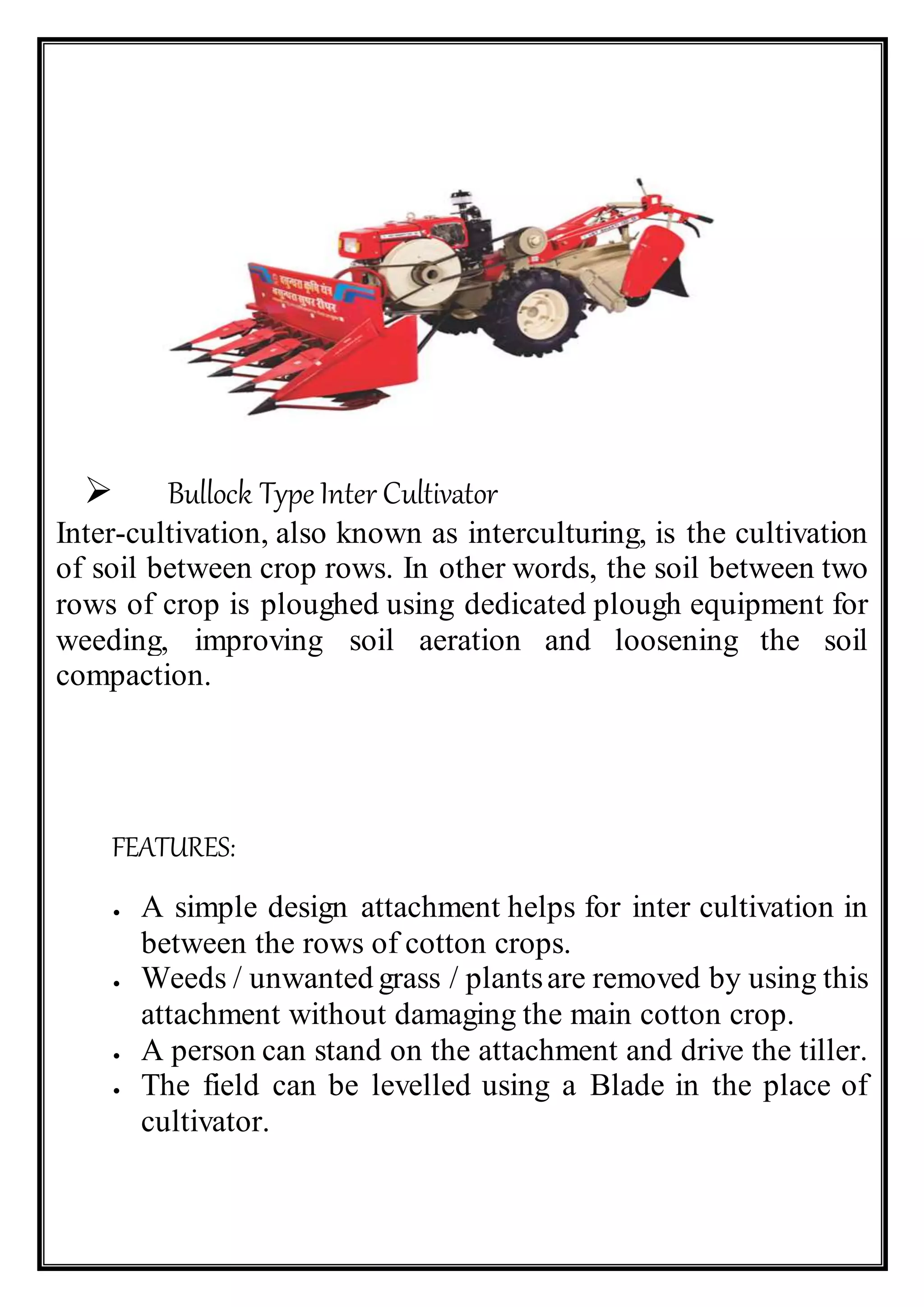 VST power tiller | DOCX