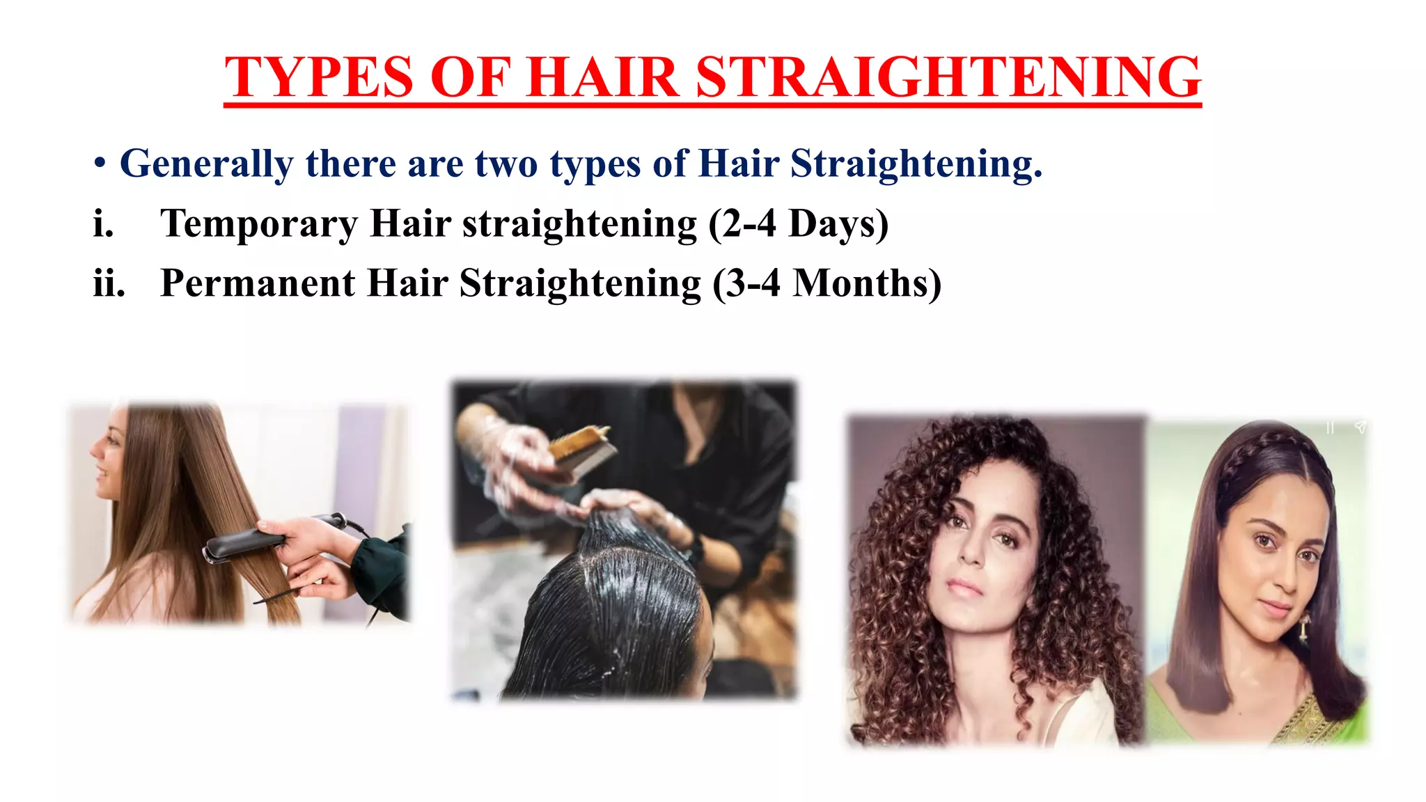 Chemistry Behind Hair Straightening | PDF