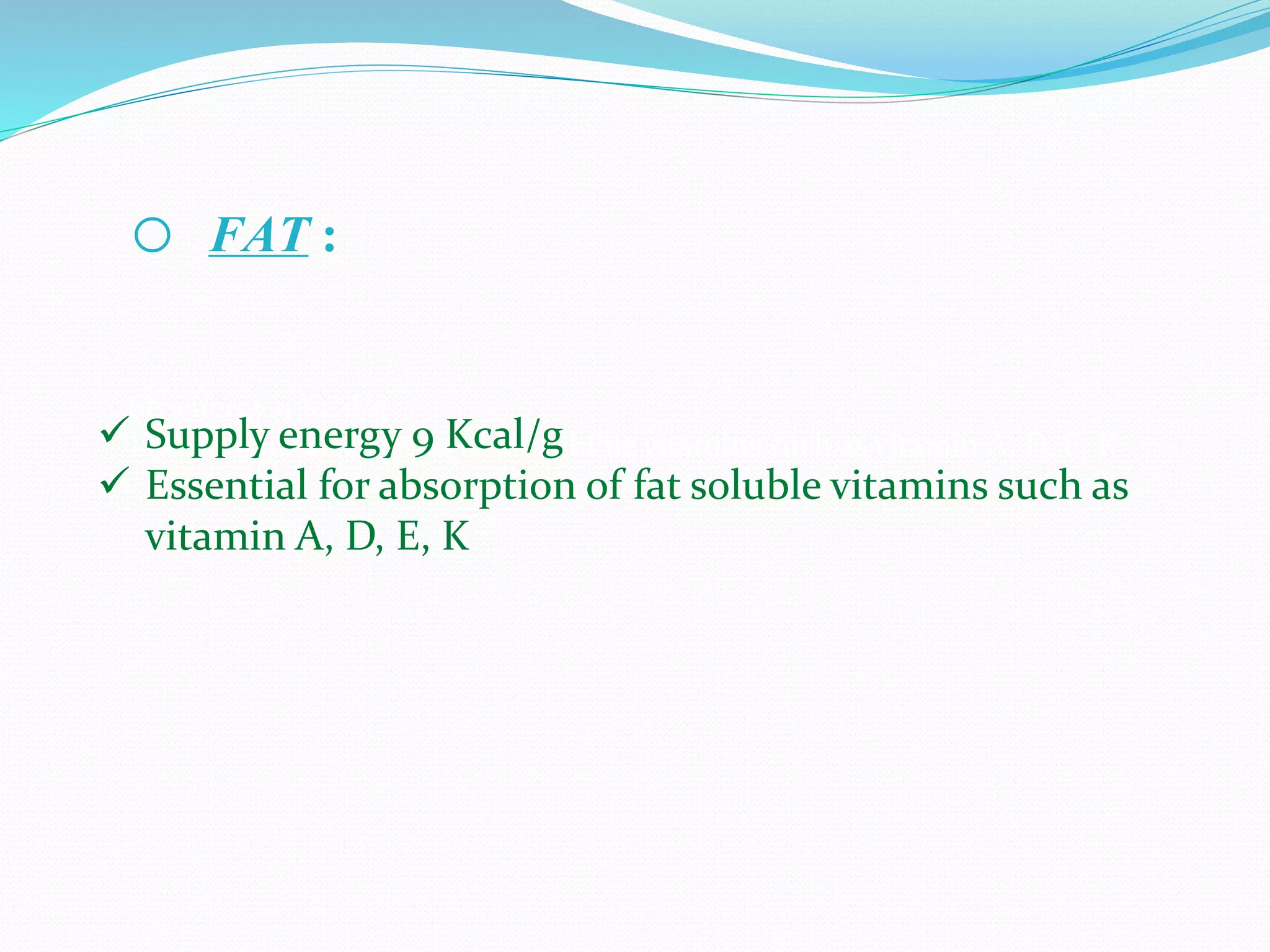 Nutritive Value of Food | PPTX