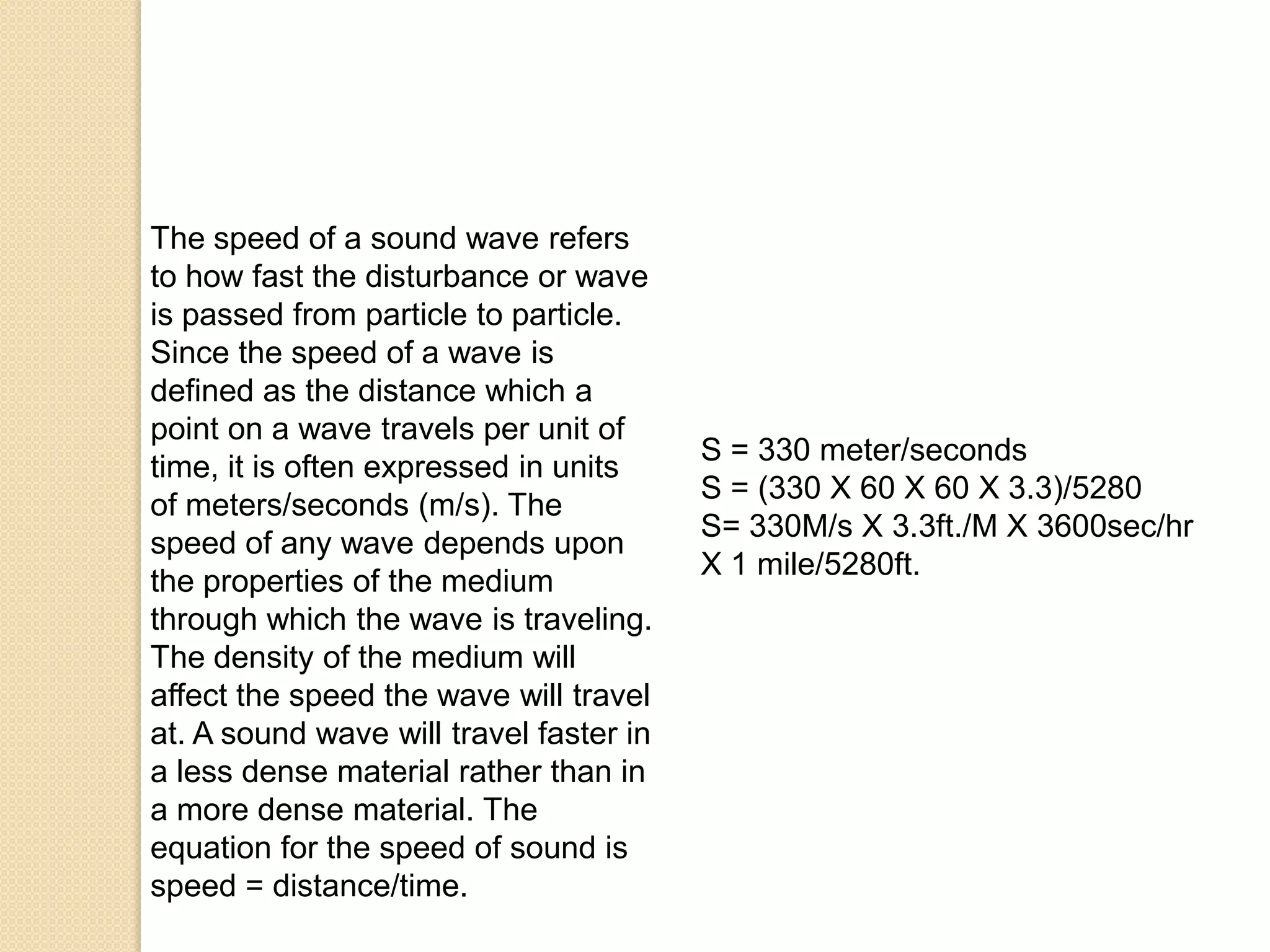 Sound | PPTX