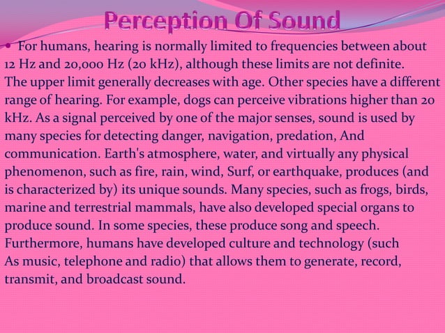 CBSE Class IX Sciense Physics Sound | PPTX