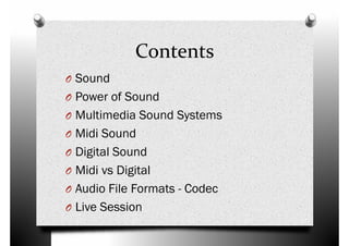 Sound | PDF