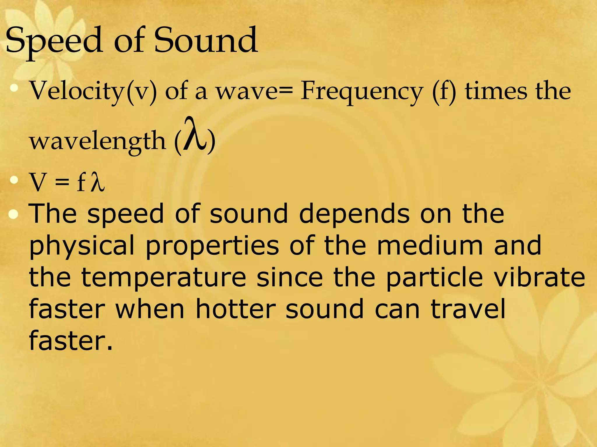 Sound | PPT