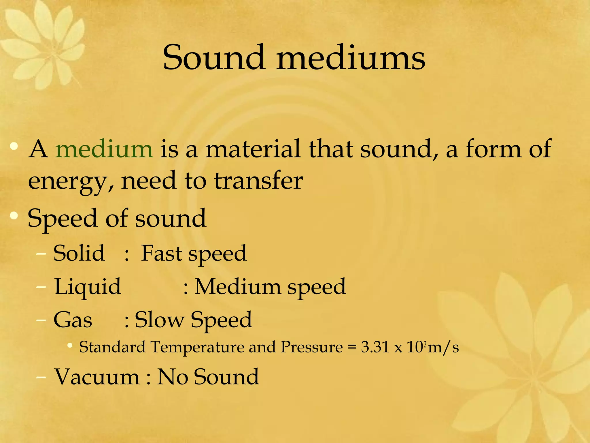 Sound | PPT