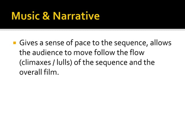 Film Sound Techniques | PPTX | Soundtracks, TV and Showtunes | Music