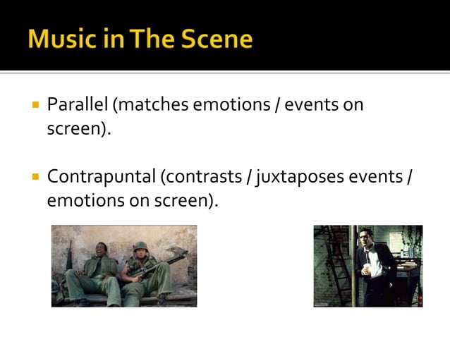 Film Sound Techniques | PPTX | Soundtracks, TV and Showtunes | Music