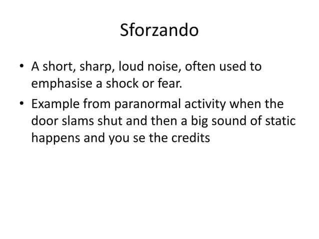 Sound in movies | PPT