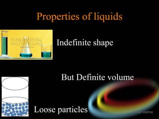 Sound and States of Matter | PPT